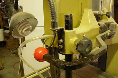 Powermatic Band Saw Light Modification - Craftisian