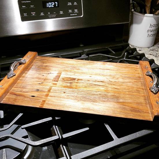 Handcrafted Serving Tray - Woodworking Project by Ker - Craftisian