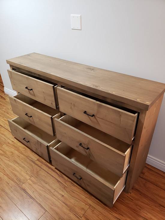 Modern rustic dresser - Woodworking Project by Toast - Craftisian
