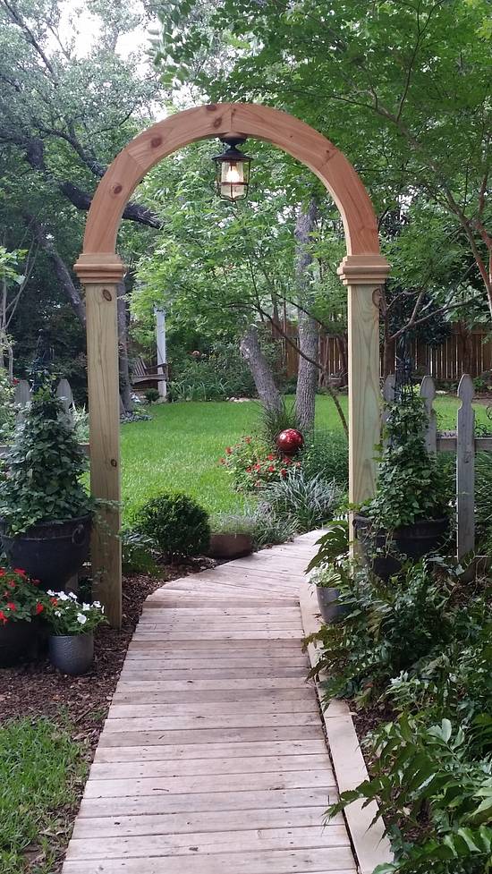 Garden Arch - Woodworking Project by Dr. Sawdust - Craftisian